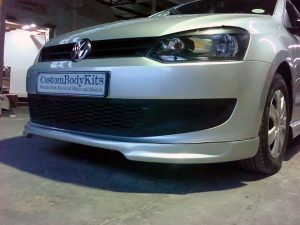 VW Polo 6 front bumper spoiler | Custom Body Kits