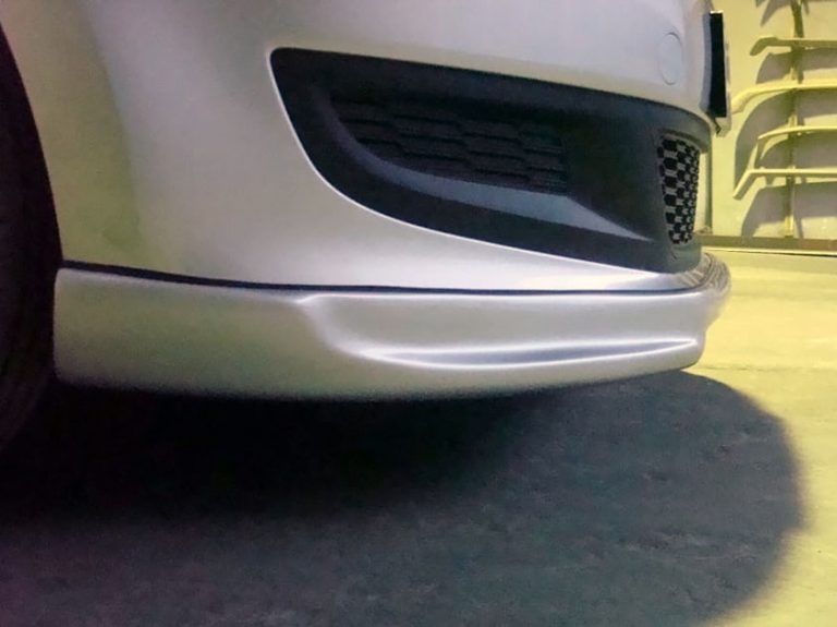 VW Polo 6 rear bumper spoiler closeup | Custom Body Kits