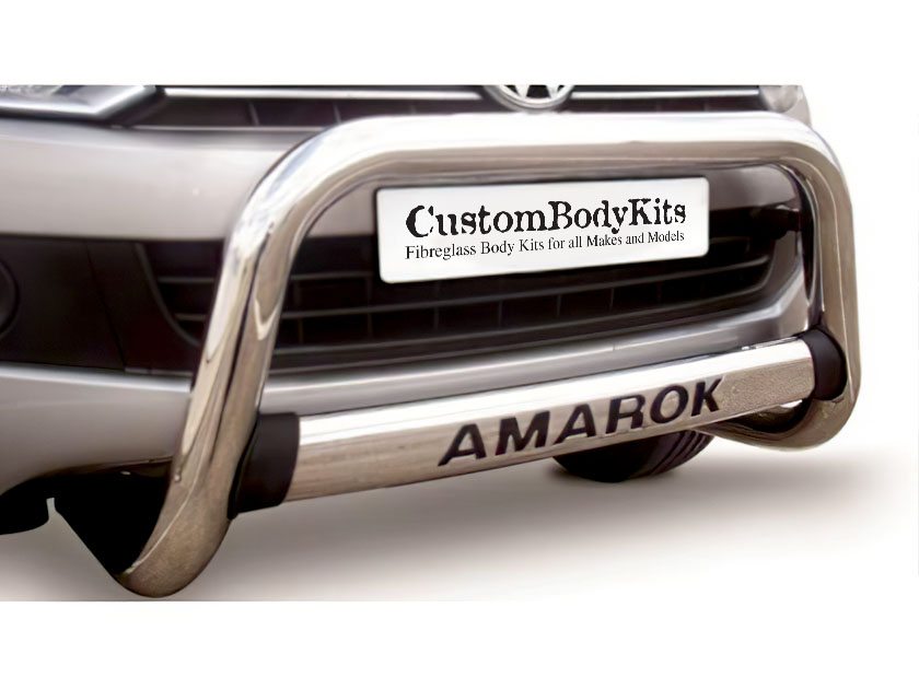 Amarok 2012 – 2020 Oval Nudge Bar Stainless Steel | Custom Body Kits