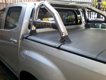 Isuzu 2013 – 2022+ Double Cab Clip On Tonneau Cover (For Rollbar) (ASB ...