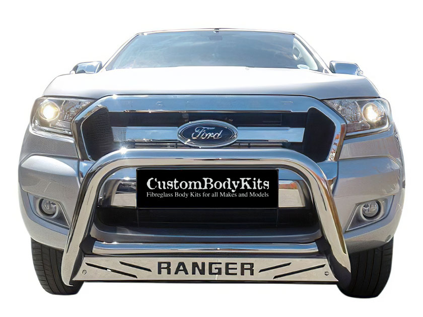 Ford Ranger 2016+ Nudge Bar Stainless Steel | Custom Body Kits