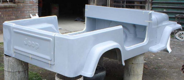 Jeep Wrangler Fibreglass Body Rear | Custom Body Kits