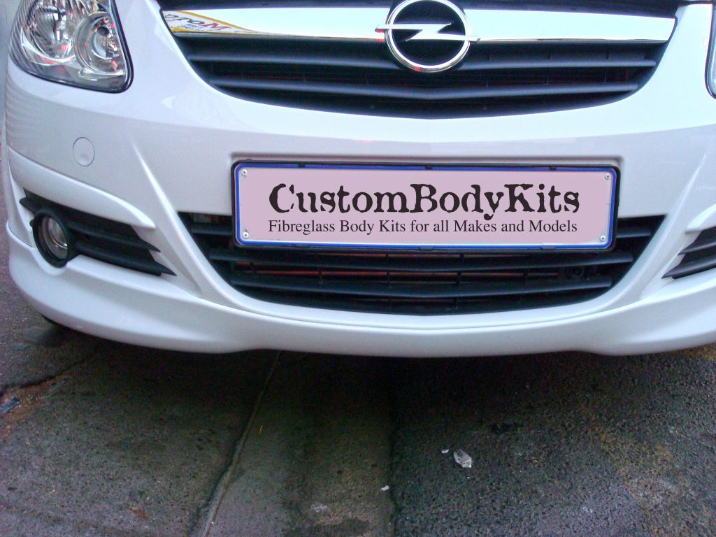 Opel Corsa D 2006-2014 front spoiler | Custom Body Kits