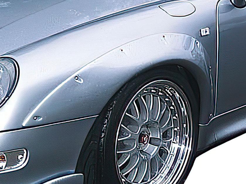 Porsche 993 GT2 Front Fender Extensions (SSF) | Custom Body Kits