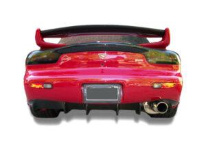 Mazda RX7 Rear Diffuser option 2b | Custom Body Kits